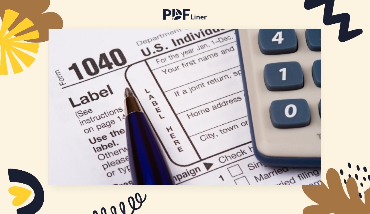 Fillable Form 1040, Individual Income Tax Return 2023 - 2024 | PDFliner